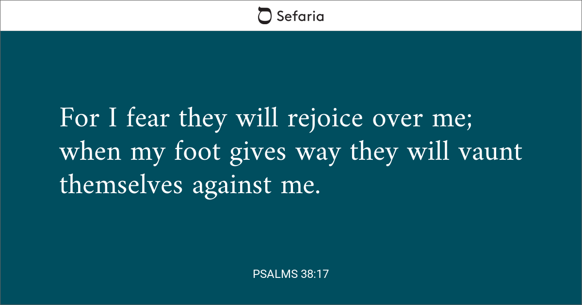 Psalms 38:17