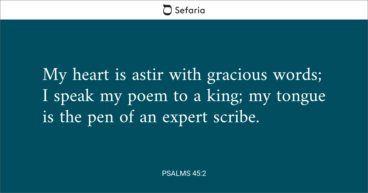 Psalms 45:2