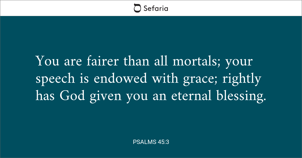 Psalms 45:3
