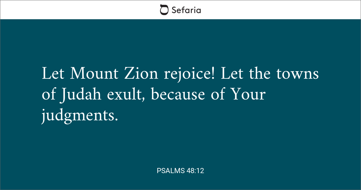 Psalms 48:12