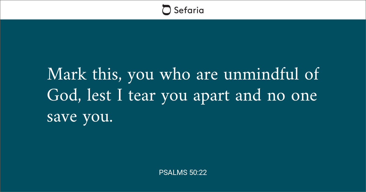 Psalms 50:22