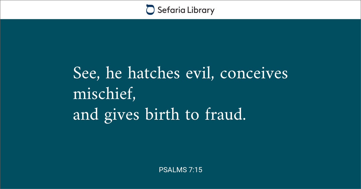 Psalms 7:15