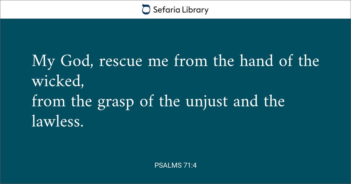 Psalms 71:4