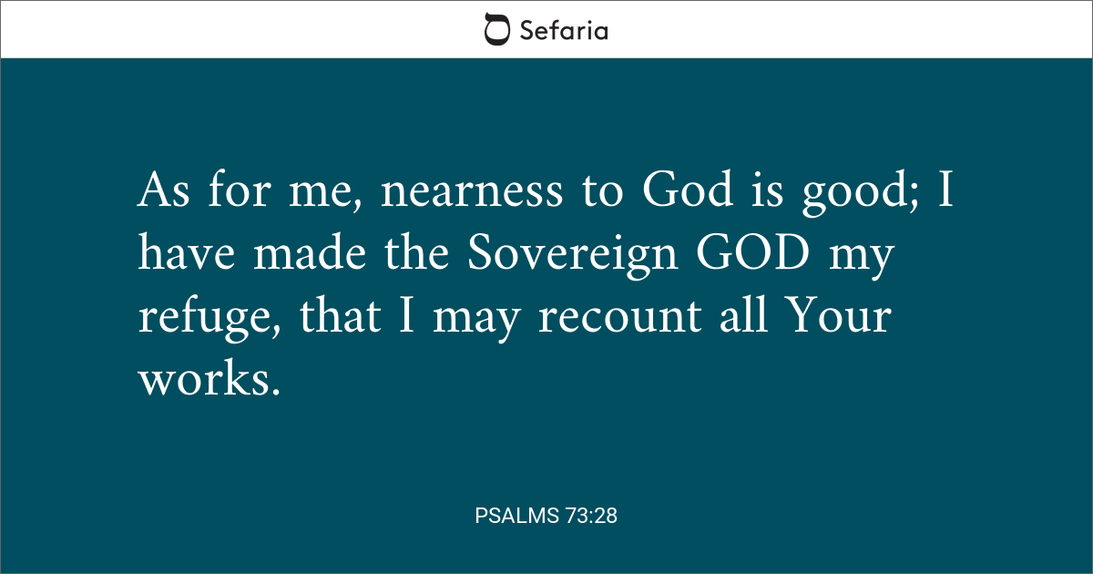 Psalms 73:28