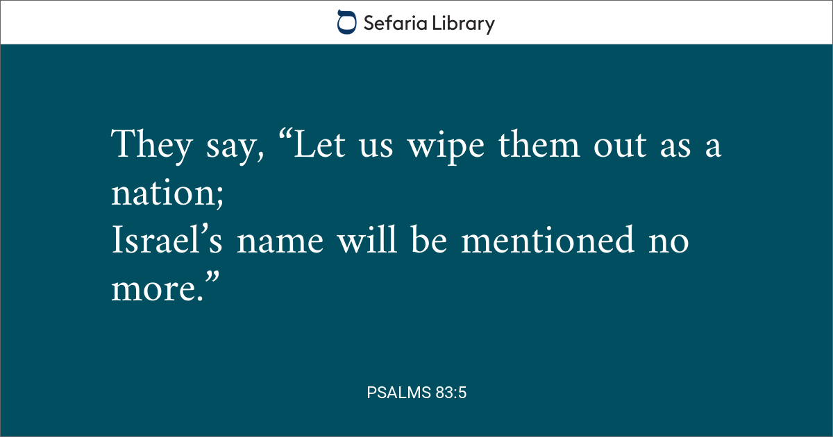 Psalms 83:5