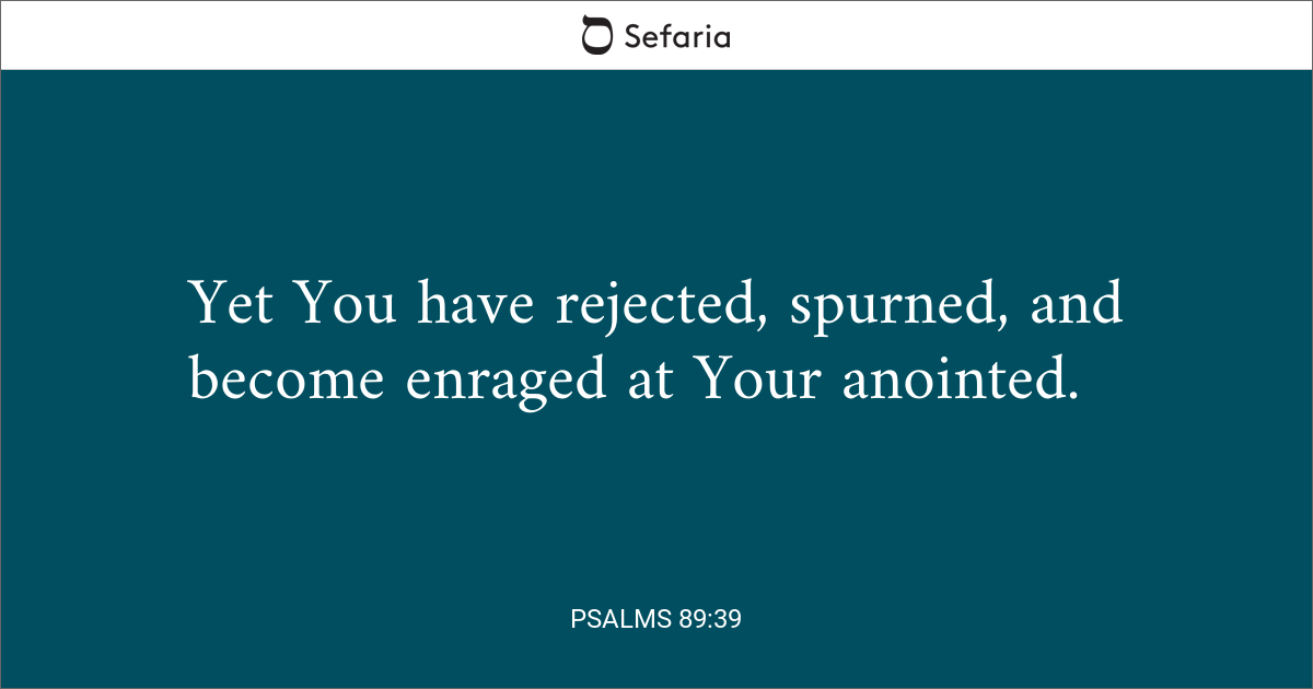 Psalms 89:39