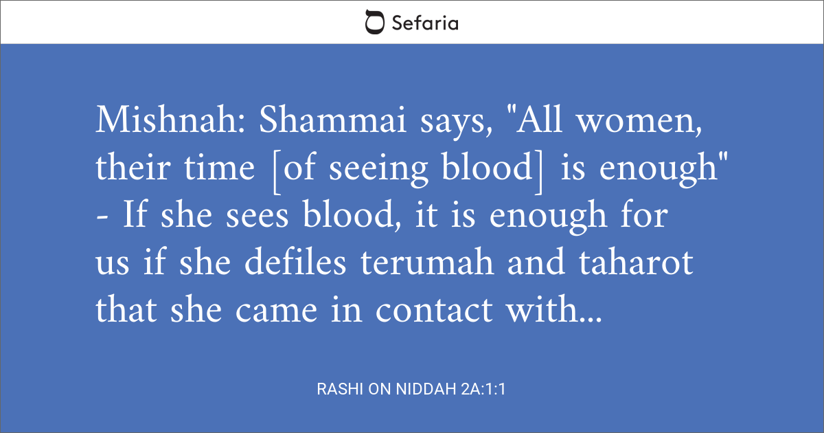 Rashi on Niddah 2a:1:1
