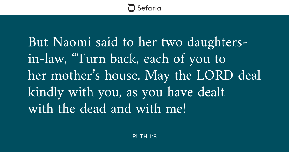 Ruth 1:8