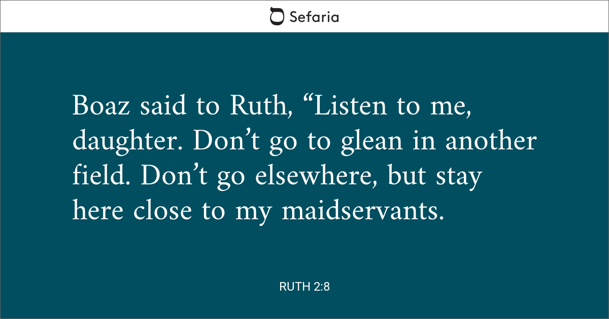 Ruth 2:8