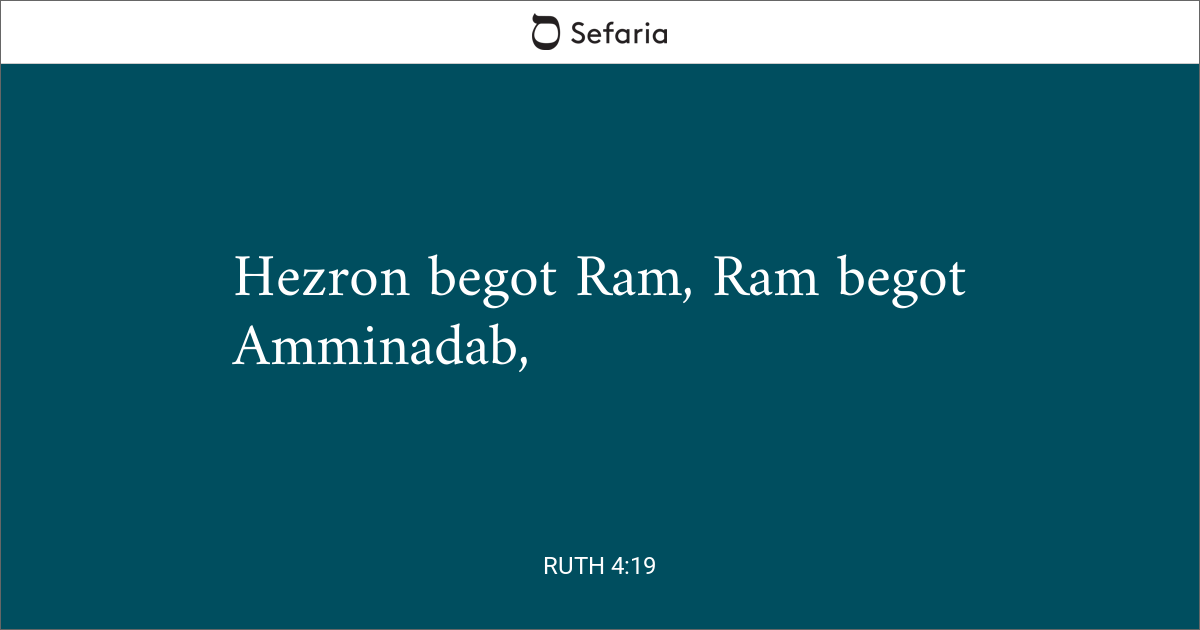 Ruth 4:19