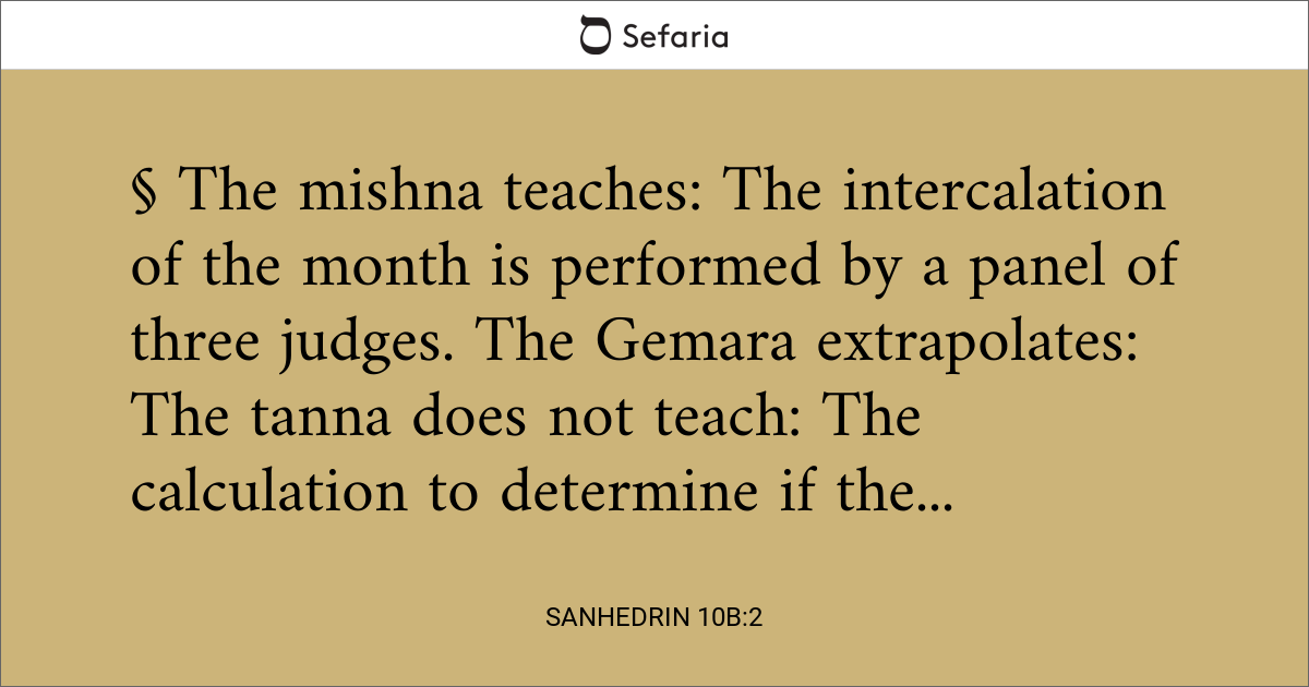 Sanhedrin 10b:2