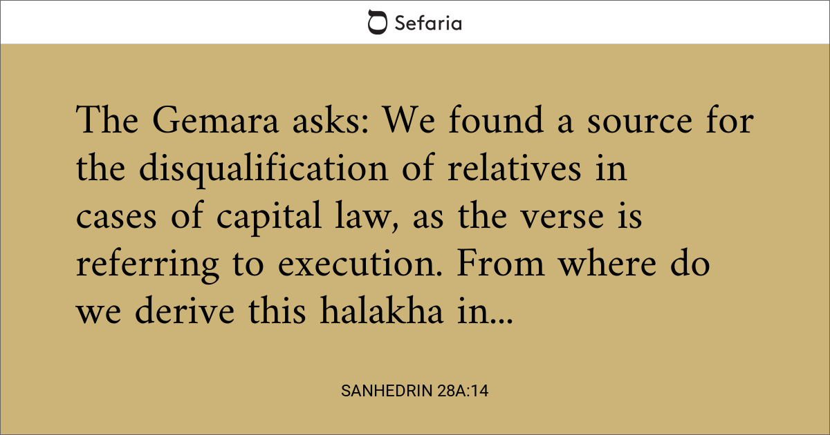Sanhedrin 28a:14