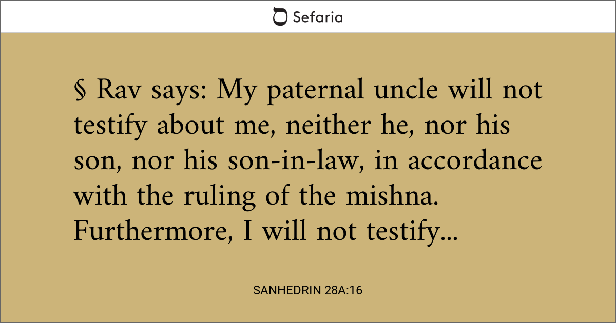 Sanhedrin 28a:16