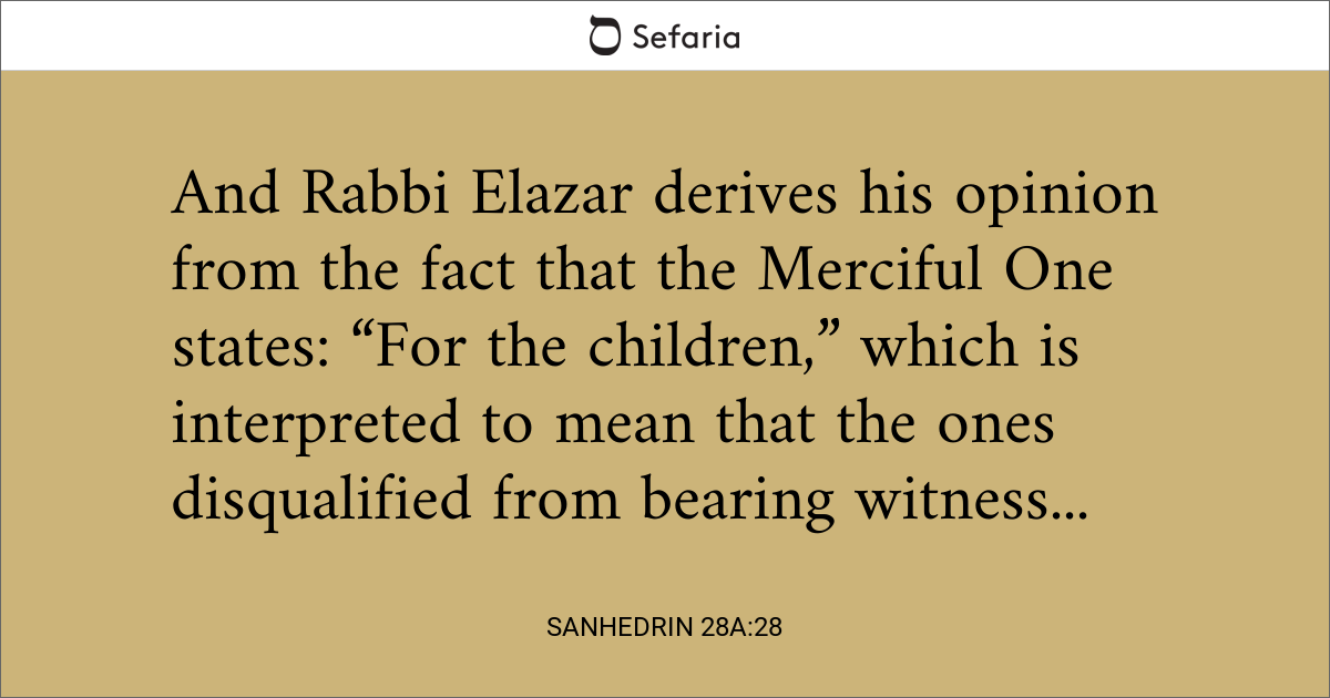 Sanhedrin 28a:28