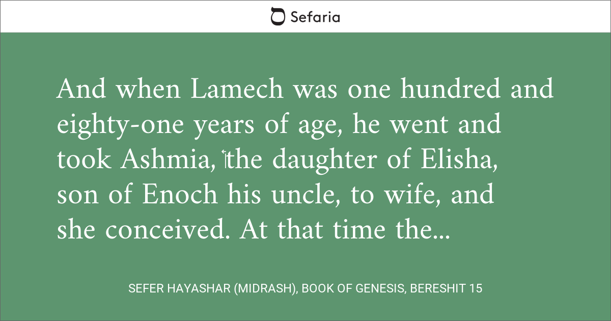 Sefer HaYashar (midrash), Book of Genesis, Bereshit 15