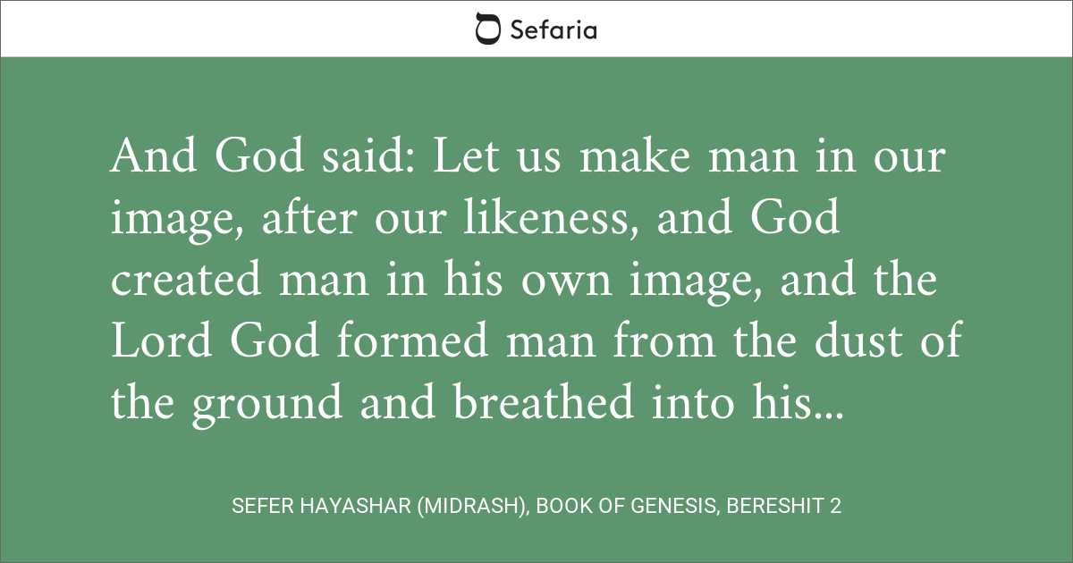 Sefer HaYashar (midrash), Book of Genesis, Bereshit 2
