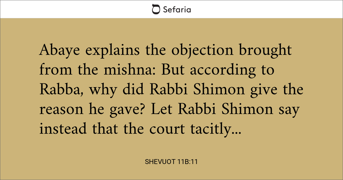 Shevuot 11b:11