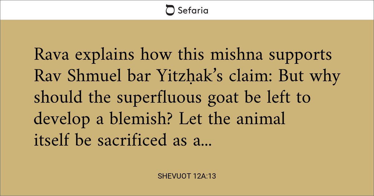 Shevuot 12a:13