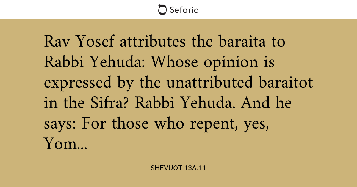 Shevuot 13a:11