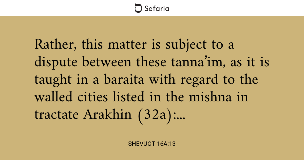 Shevuot 16a:13