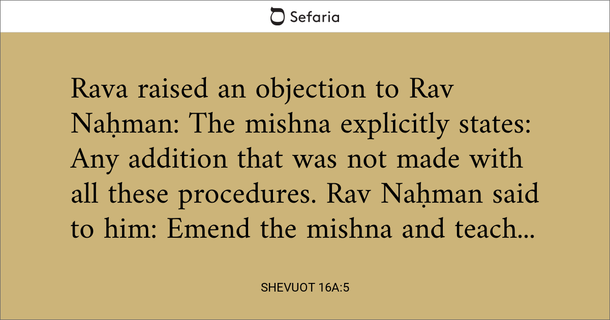 Shevuot 16a:5