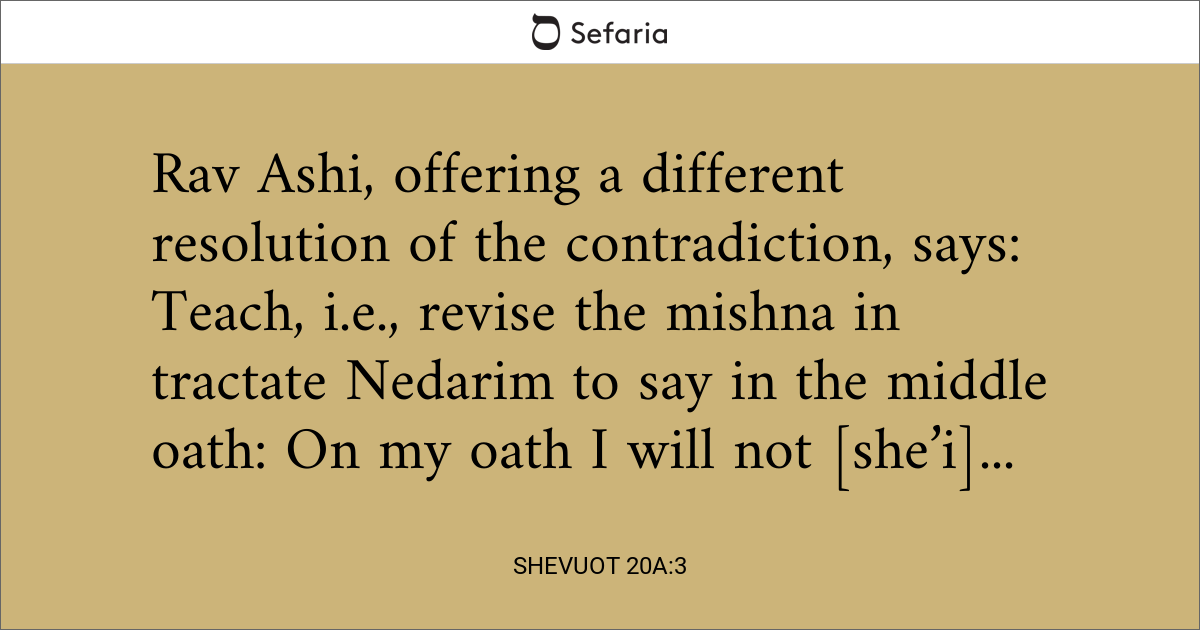 Shevuot 20a:3