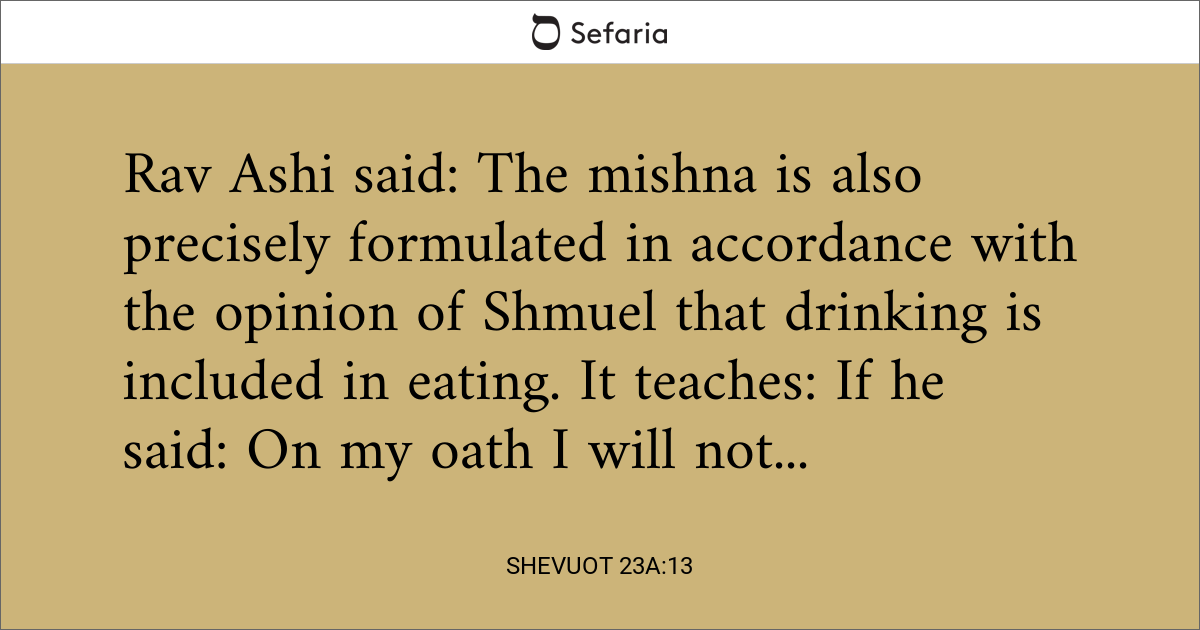 Shevuot 23a:13