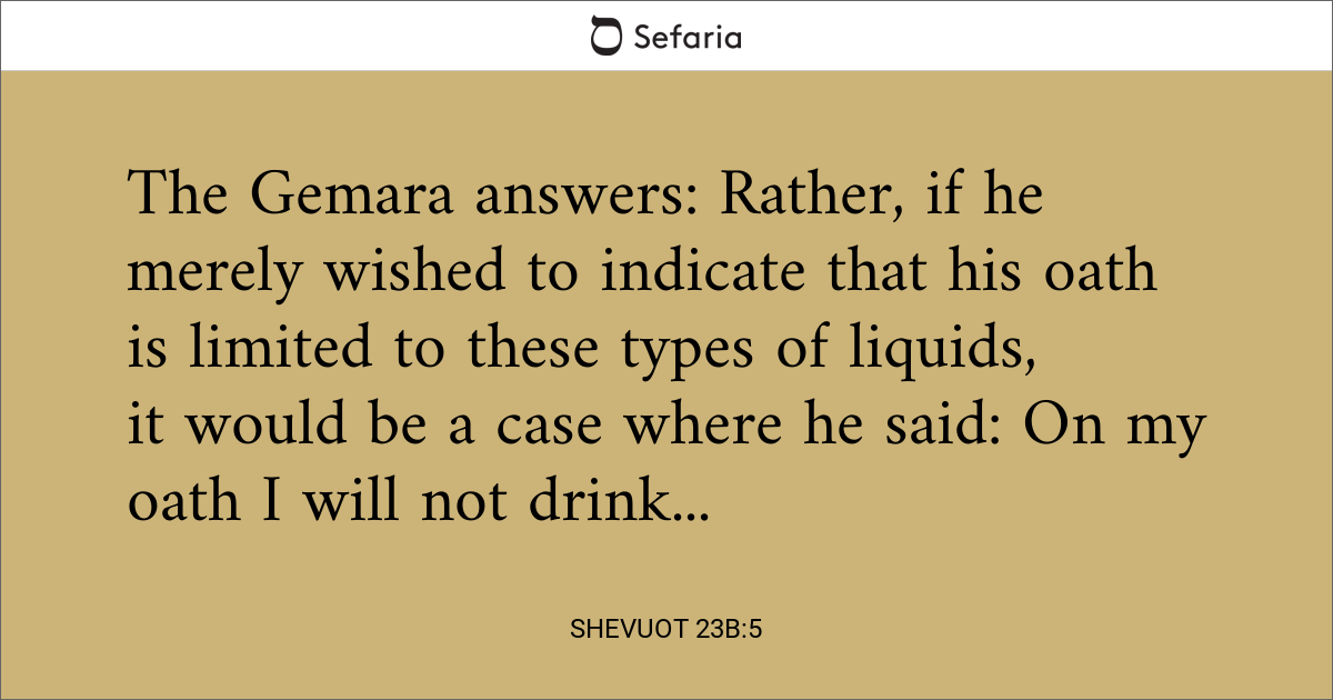 Shevuot 23b:5