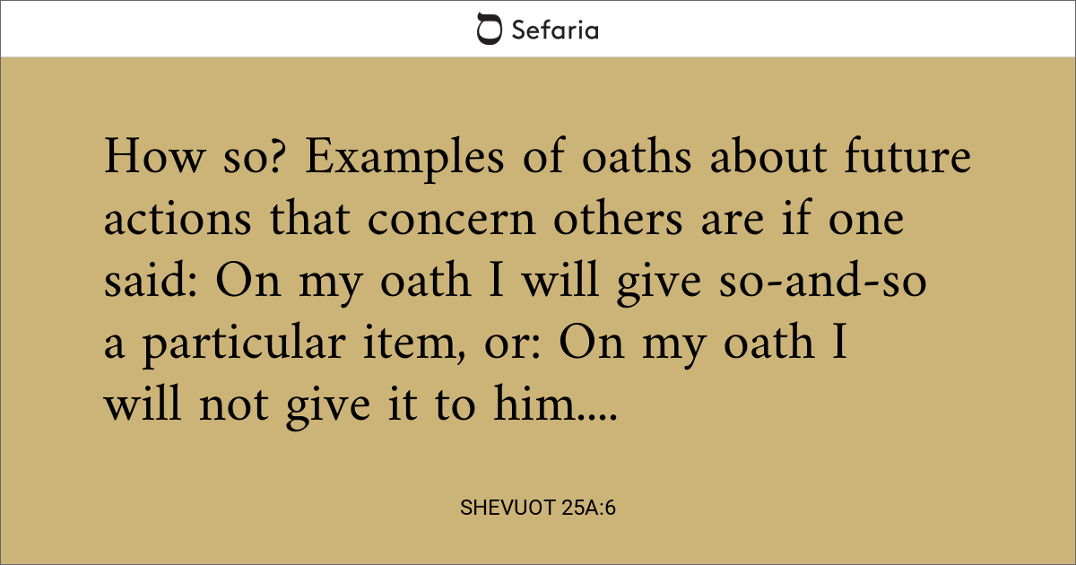 Shevuot 25a:6