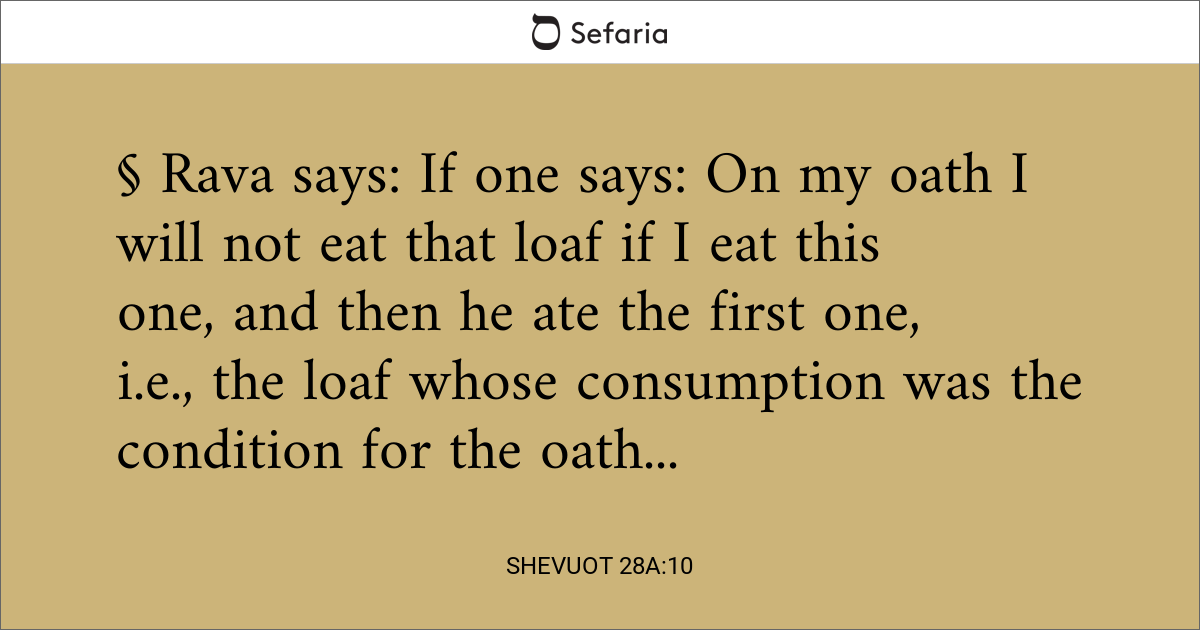 Shevuot 28a:10