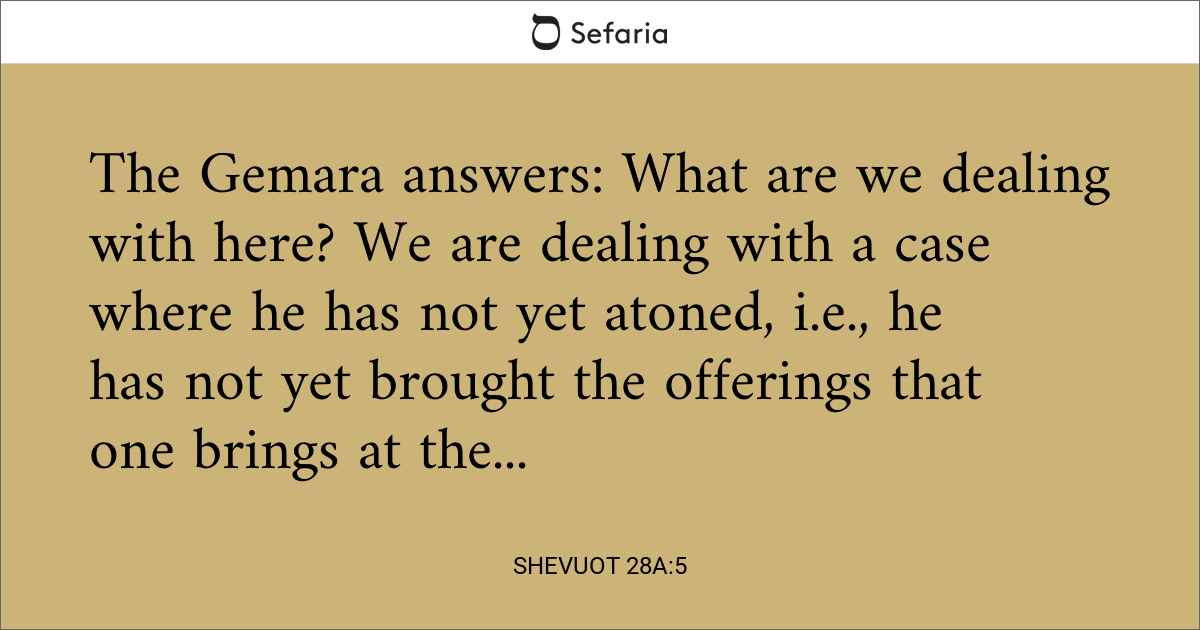 Shevuot 28a:5