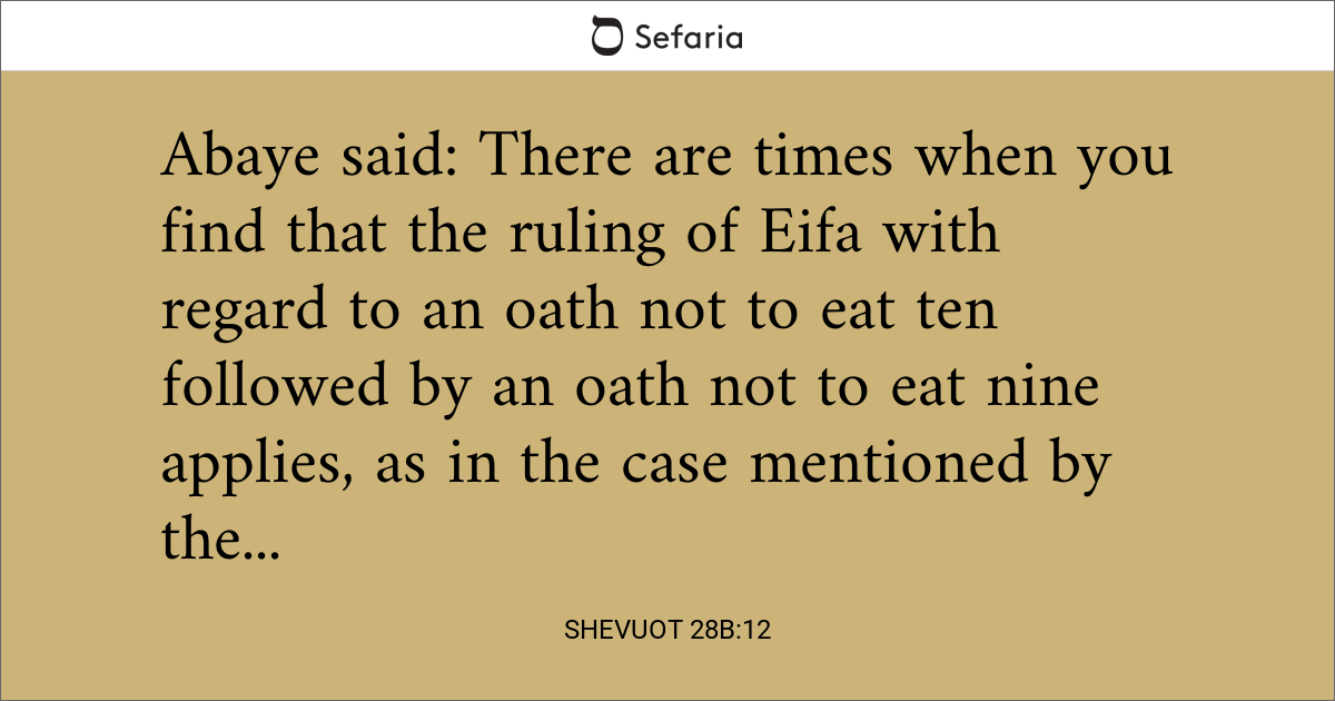 Shevuot 28b:12