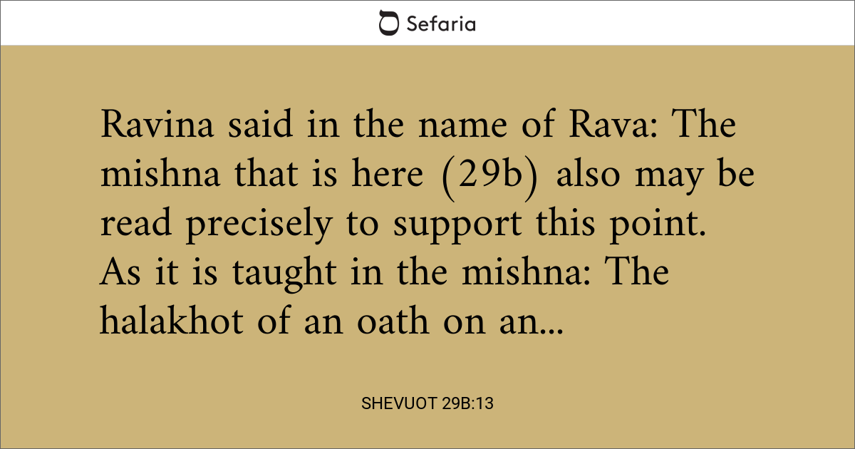 Shevuot 29b:13