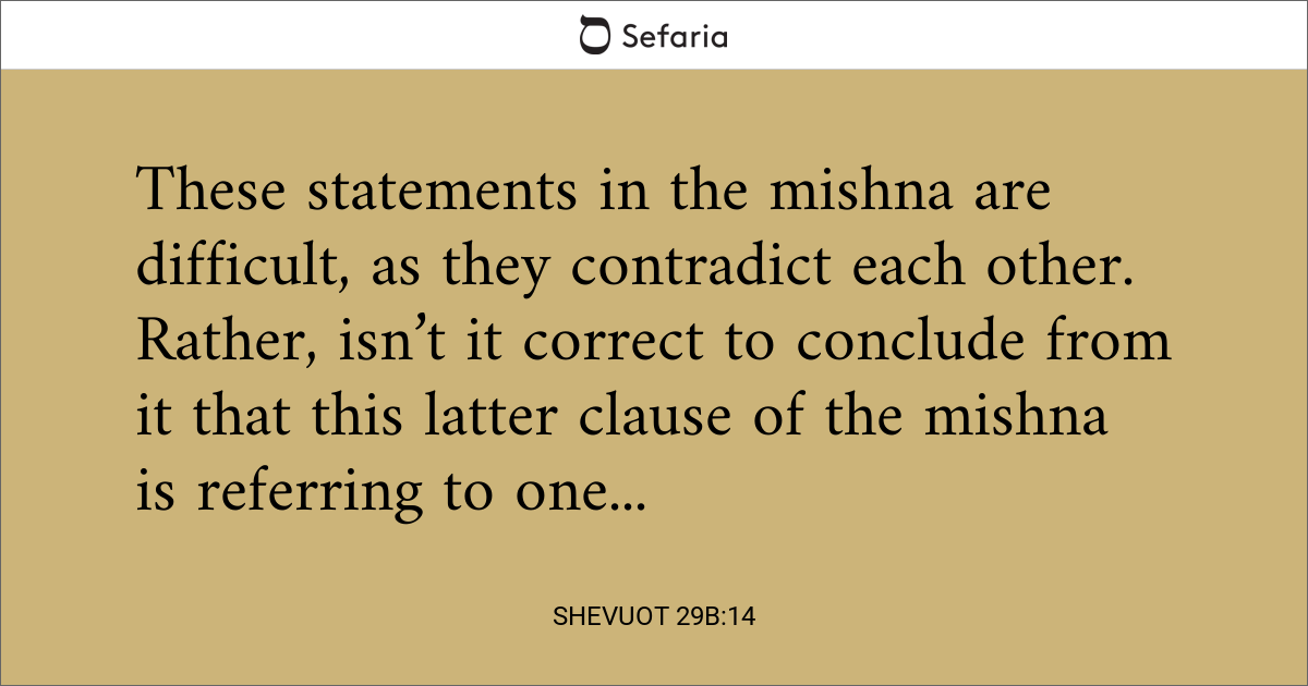 Shevuot 29b:14