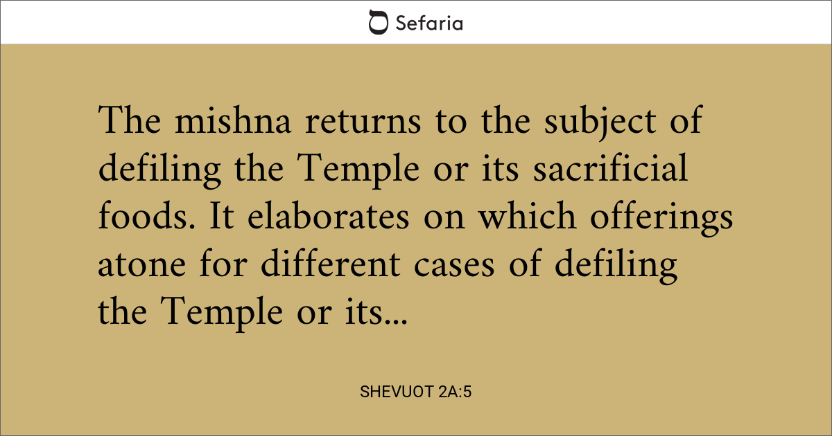 Shevuot 2a:5