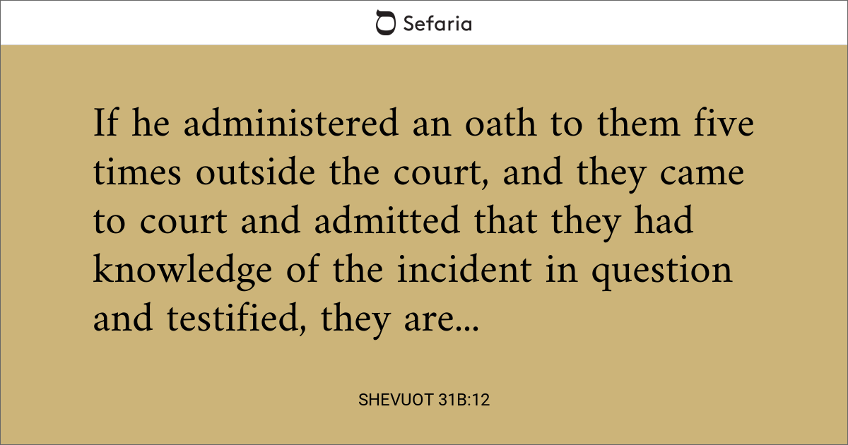 Shevuot 31b:12