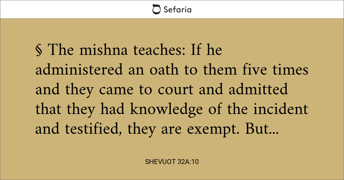 Shevuot 32a:10