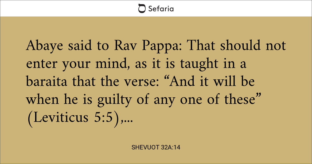 Shevuot 32a:14