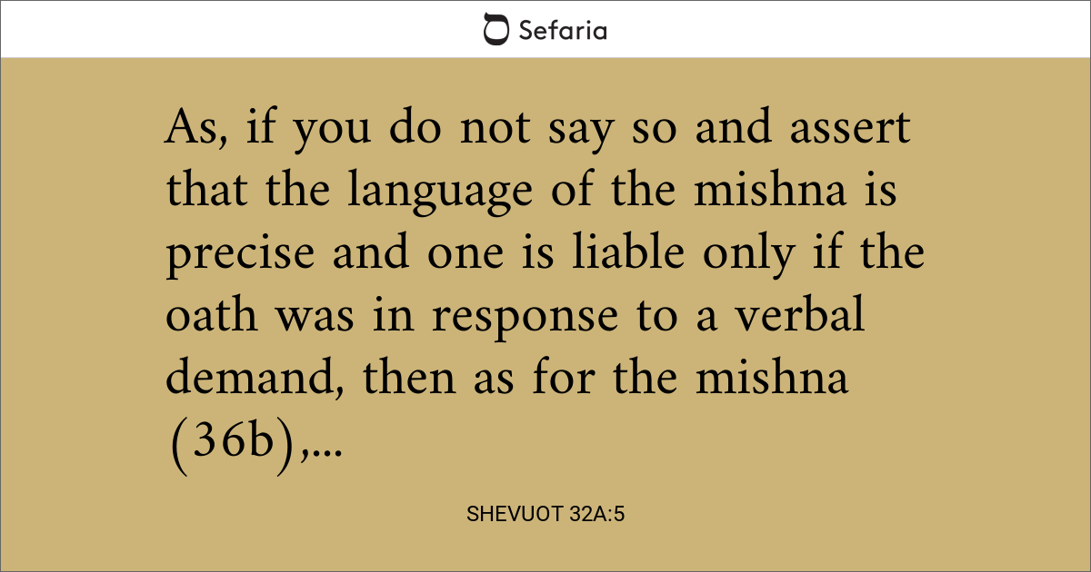 Shevuot 32a:5
