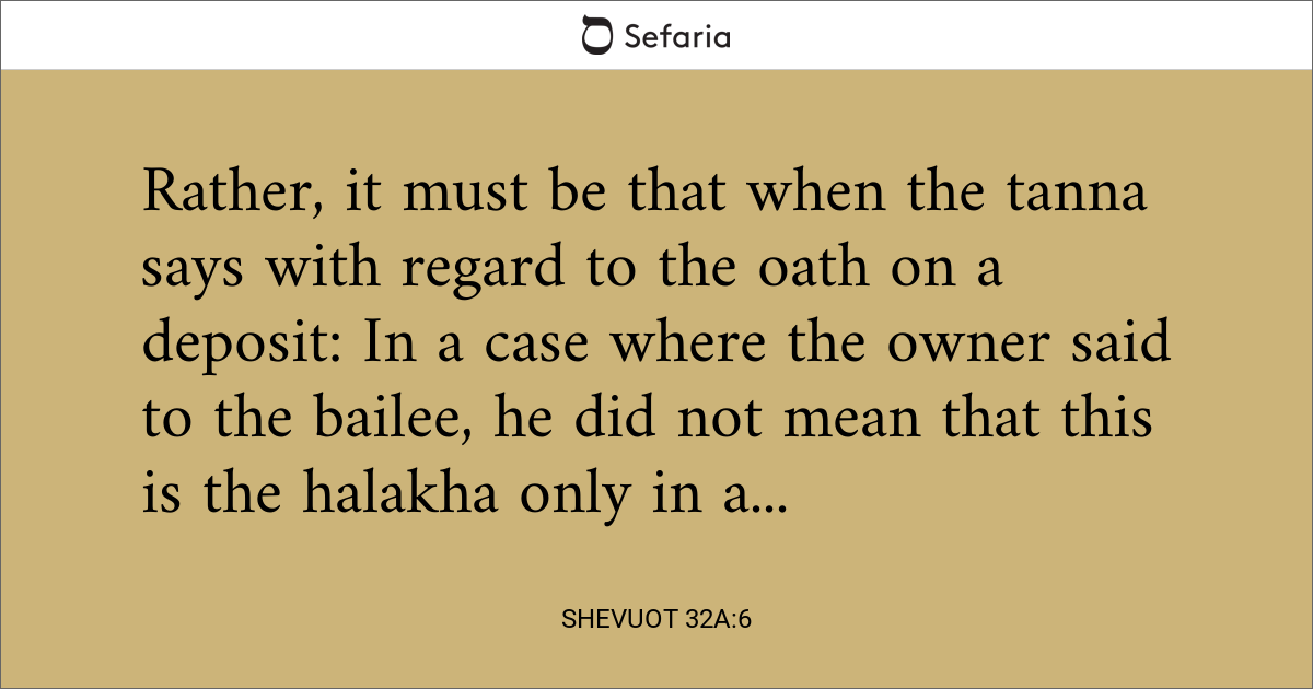Shevuot 32a:6
