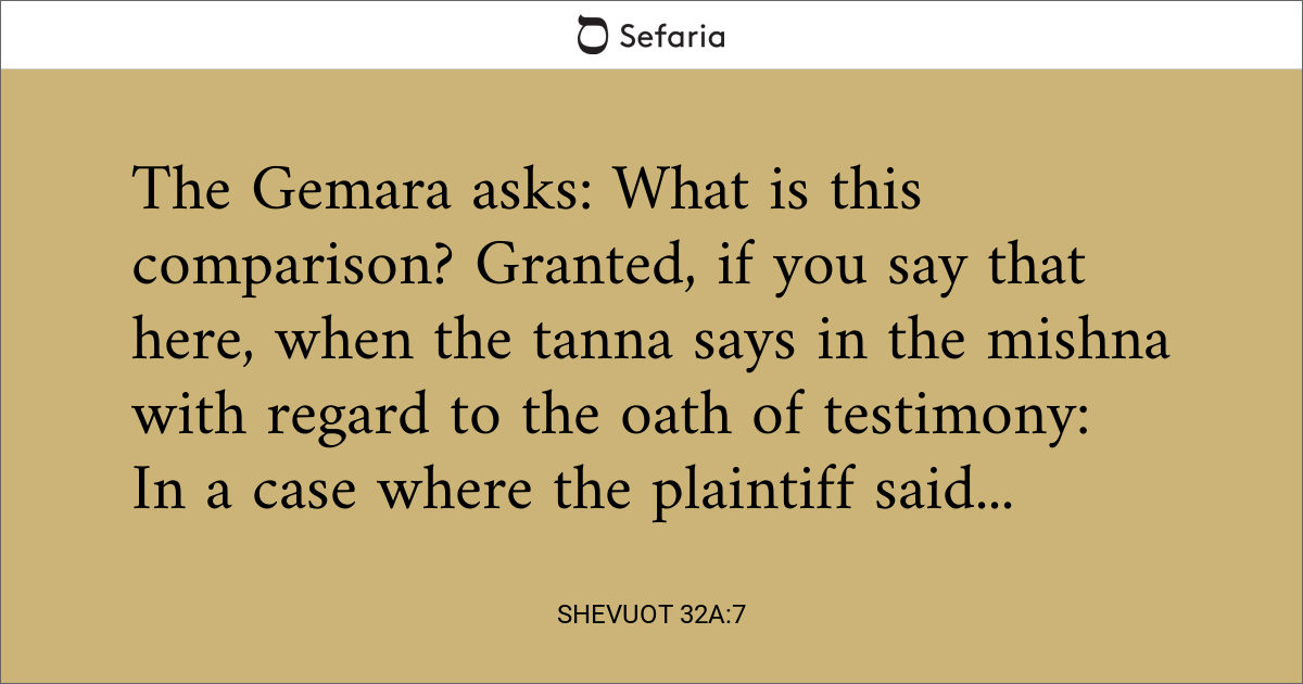 Shevuot 32a:7