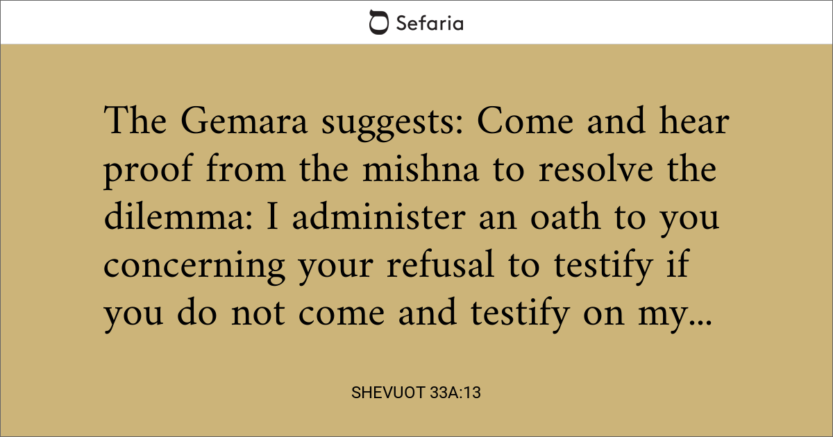 Shevuot 33a:13