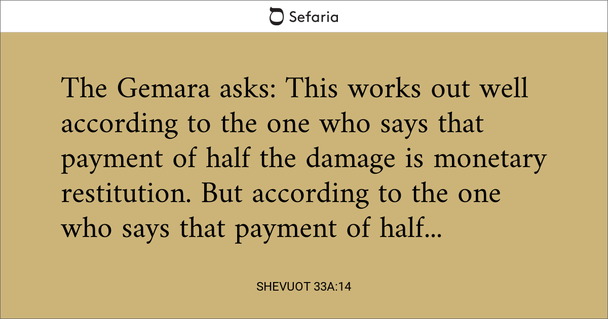 Shevuot 33a:14