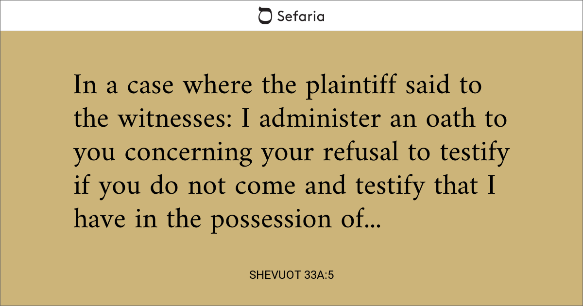 Shevuot 33a:5