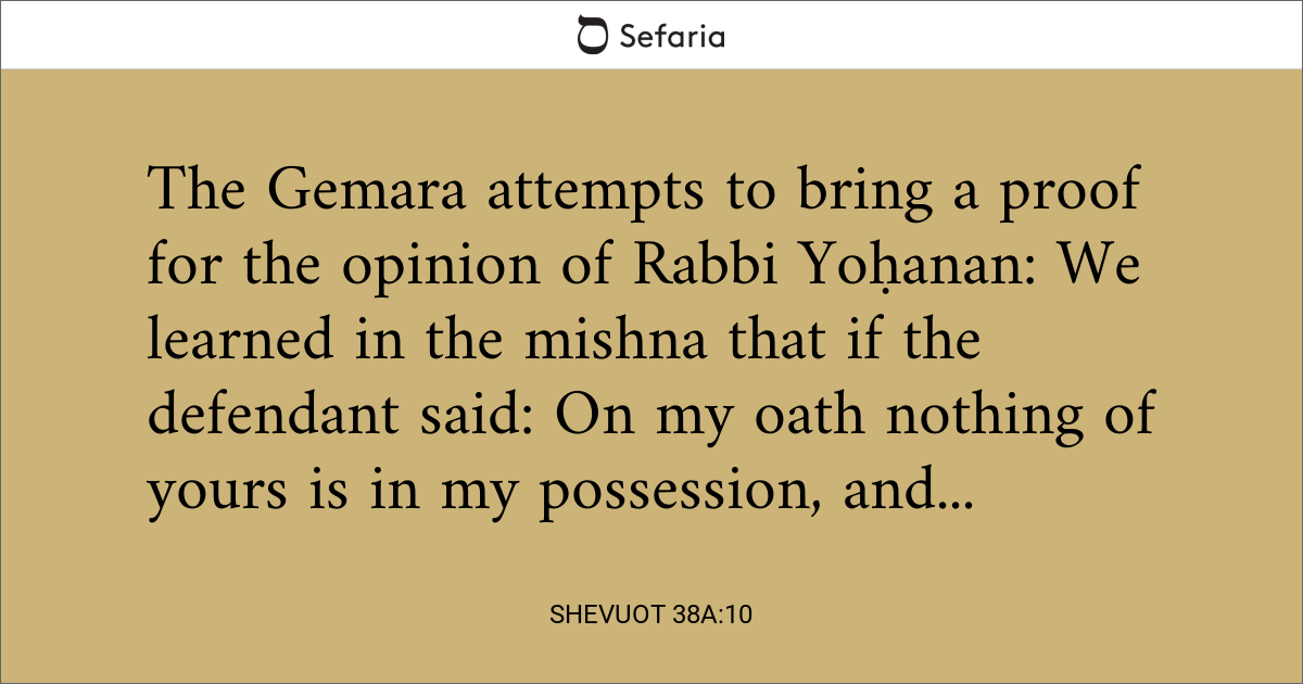 Shevuot 38a:10