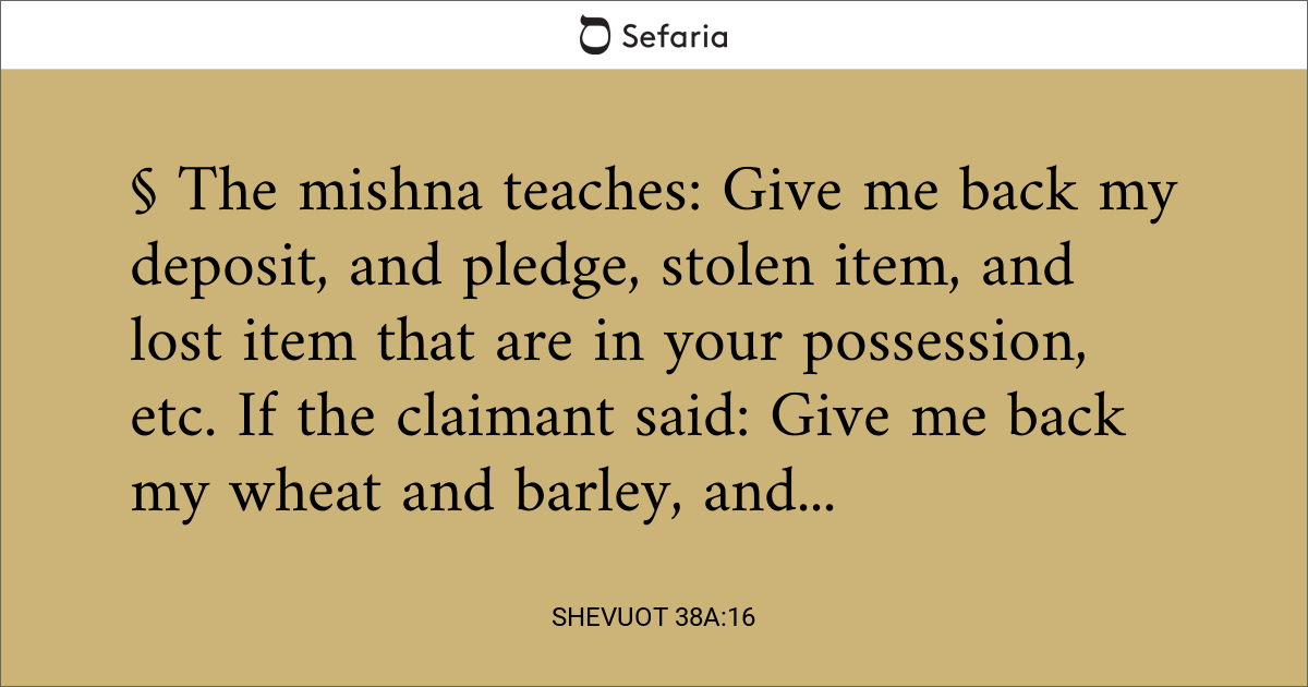 Shevuot 38a:16