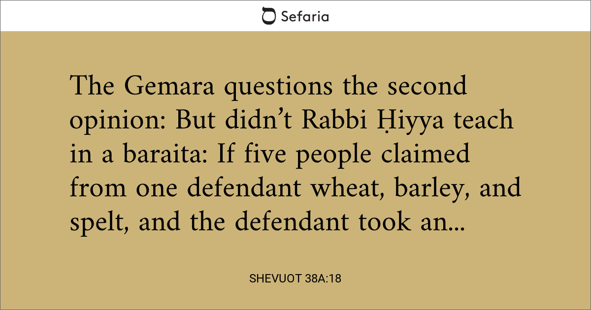 Shevuot 38a:18