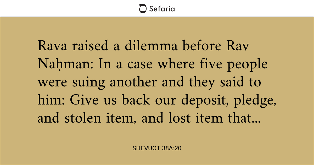 Shevuot 38a:20