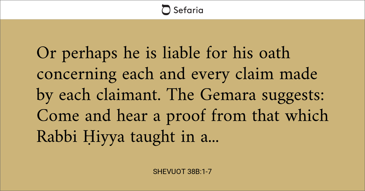 Shevuot 38b:1-7
