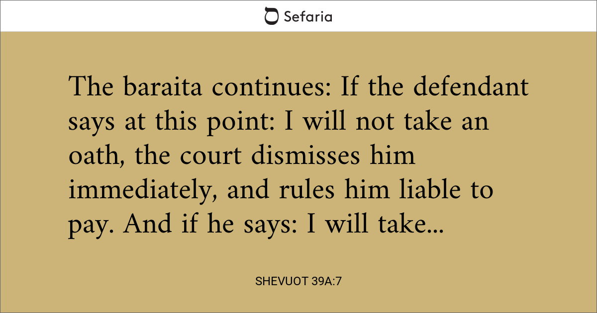 Shevuot 39a:7